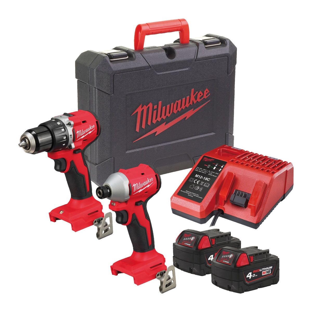 Milwaukee Set scule compacte, cu motor fără perii M18™ – UNIVERSAL ...